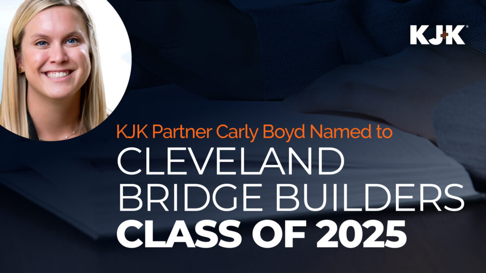 KJK Partner Carly Boyd Named to Cleveland Bridge Builders Class of 2025 ...